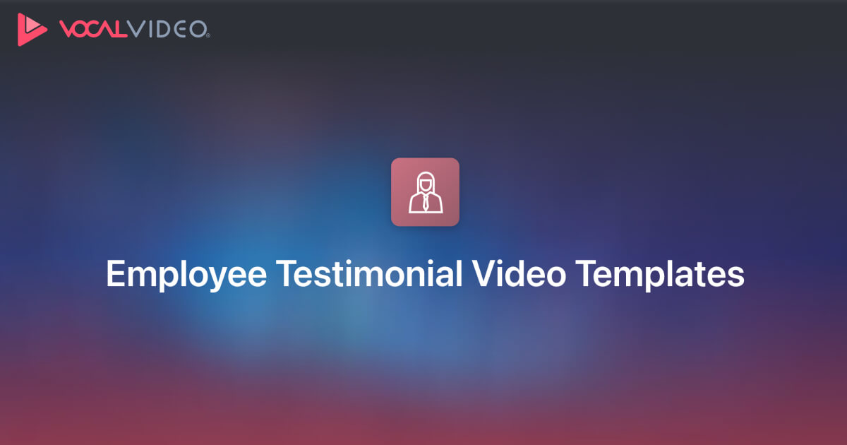 Example questions for employee testimonial videos and more.