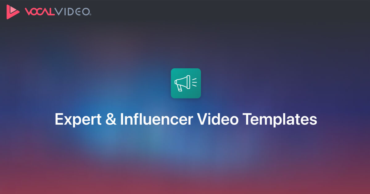 Example questions for video testimonials from experts.