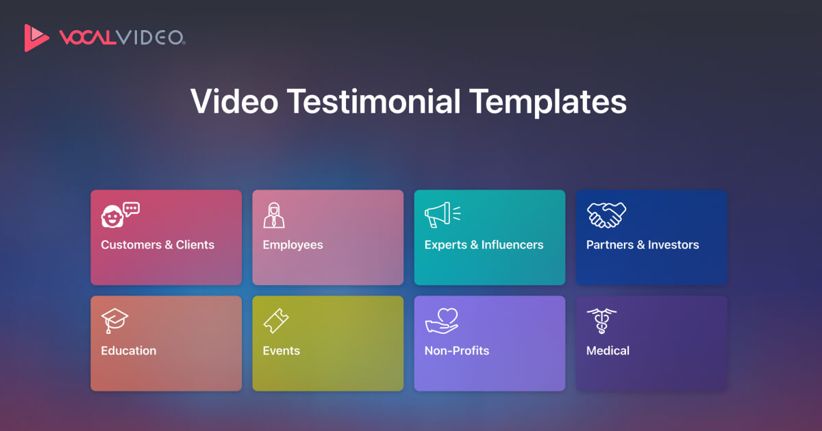 Video testimonial questions, templates, and guides – Vocal Video